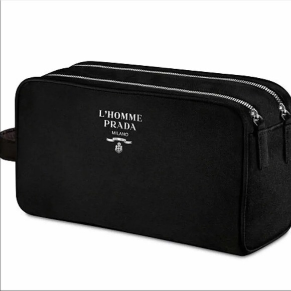 Prada | Bags | Prada Toiletry Bag Travel Case Dopp Kit New In Box ...